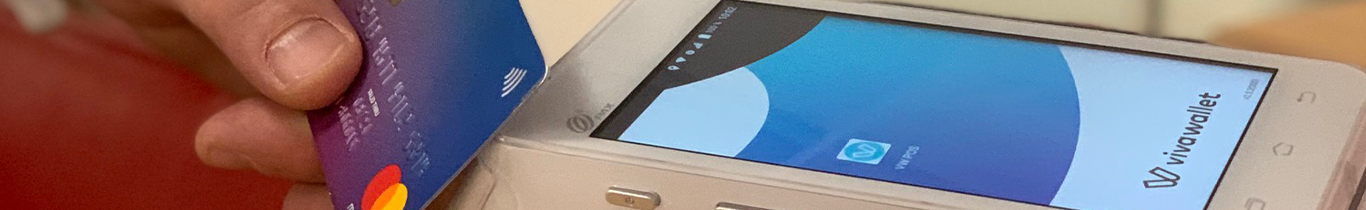 Plata rapida cu cardul la POS - Terminalul bancar PAX Q30 de la Magister